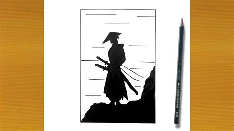 How To Draw A Samurai Easy Step By Step Samurai Drawing Tutorial For