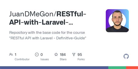 Github Juandmegonrestful Api With Laravel Definitive Guide Repository With The Base Code For