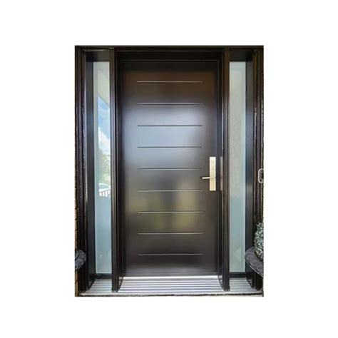 China Discount Single Solid Wood Front Doors Manufacturers Suppliers