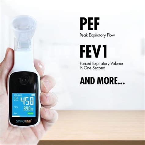Cmi Health Spirolink Smart Peak Flow Meter For Asthma Copd Musicians