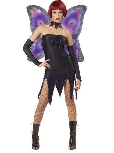 Sexy Evil Pixie Gothic Fairy Adult Women Costume Ebay