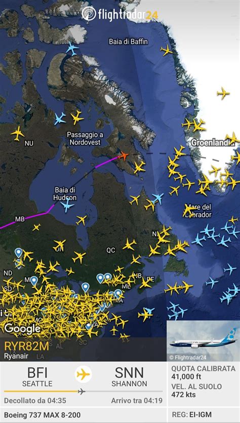 New 737 Max 8 Being Delivered To Ryanair Rflightradar24