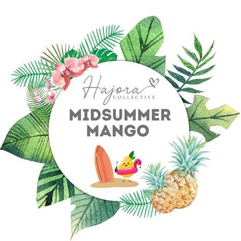 Candle Midsummer Mango Country Sewnsew