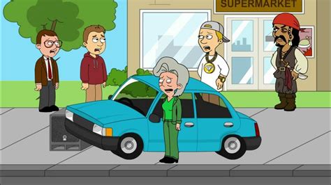 Caillou Road Rage Gets Grounded Youtube