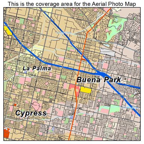 Map Of Buena Park California