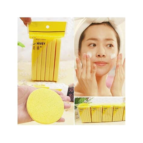 Jual Spon Facial Kentang Stick Spons Facial Face Wash Sponge Per Pcs Spon Pembersih Wajah