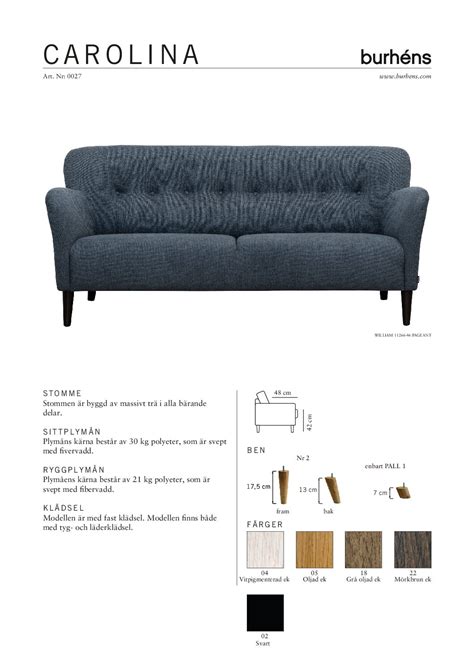Carolina Soffa Östbergs Säng And Möbelhus
