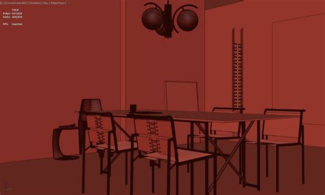 Classicon Modern Style Tables And Chairs 3d Model Turbosquid 2173091