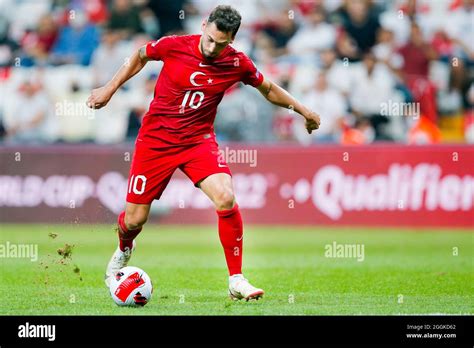 Istanbul Turkey September 1 Hakan Calhanoglu Of Turkey During The
