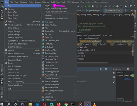 create and launch a jee project in intellij ultimate edition by