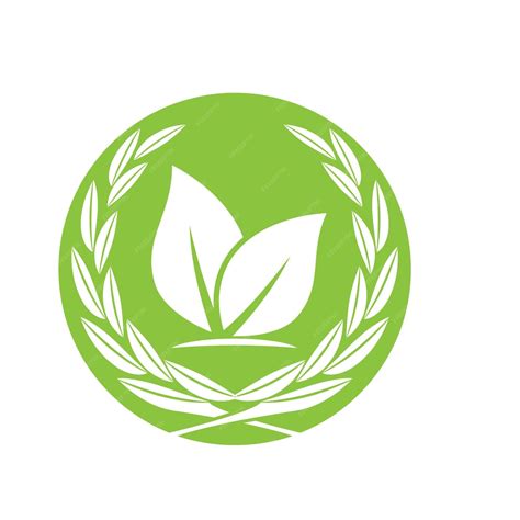 Premium Vector Green Leaf Illustration Nature Logo Design