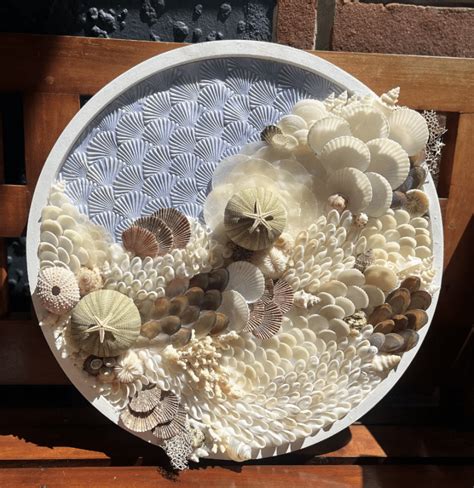 15 Beautiful Shell Mosaic Art Pieces That Your Coastal Home Needs