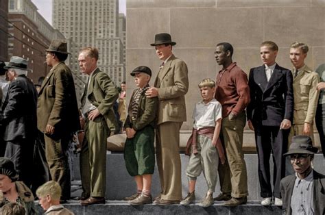 40 Incredible Colorized Photos Show What Life Of The Us Looked Like