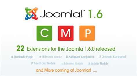 Joomla 16 Components Modules Plugins Joomlart