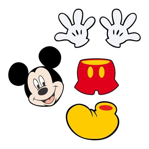 Mickey Mouse Glove Template Printable Mickey Mouse Glove Template Printable