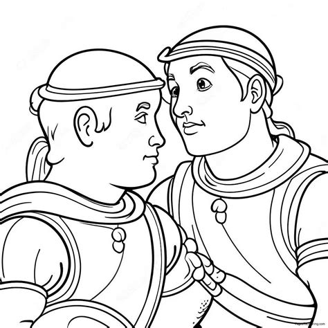 Raphael With Twin Sais Coloring Page 46513 37279