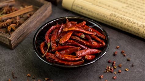 Red Class Spicy Chili Chart Powerpoint Background For Free Download