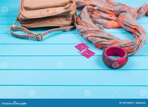 Set of Fashionable Women S Acsessories. Stock Image - Image of season ...