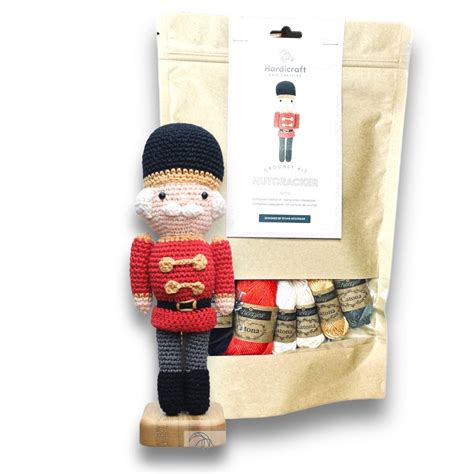 Nutcracker Crochet Kit Diy Crochet Kit Christmas Crochet Kit T For Crocheter Diy