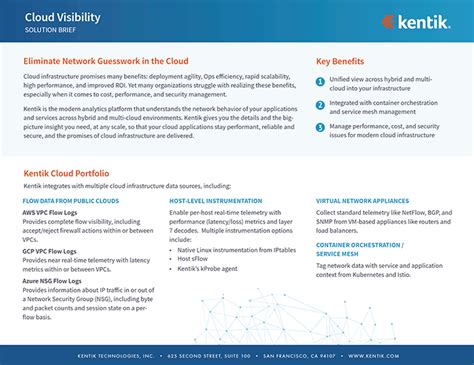 Cloud Visibility Kentik