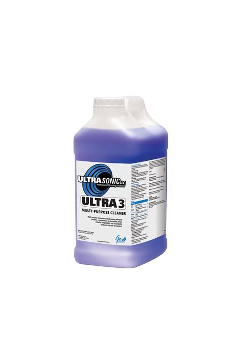 Ultra 3 Multi Purpose Ultrasonic Detergent Ultrasonicllc