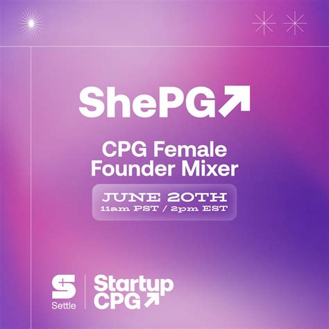 Startup Cpg On Linkedin Cpg Startuplife Femalefounders