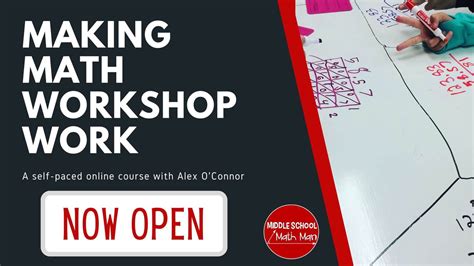 Math Workshop — Middle School Math Man