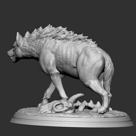 🐾 Hyena・ Stl File For ・cults