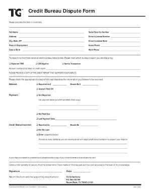 Equifax Dispute Form Fill Online Printable Fillable