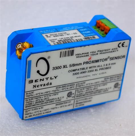 Bently Proximity Sensor At ₹ 5000piece Proximity Sensor In Bengaluru