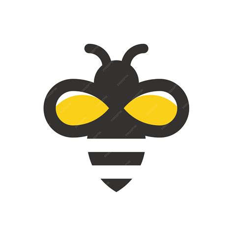 Premium Vector Bee Logo Template Cute And Modern Design Style Flat