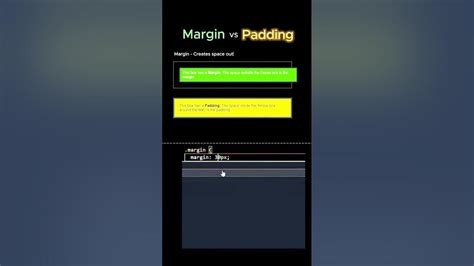 How To Add Margin In Coding 💯🚀💻 Programs Coding Programming Html