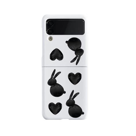 하트 래빗 패턴 디자인 제트플립 하드 폰케이스 감도 깊은 취향 셀렉트샵 29cm