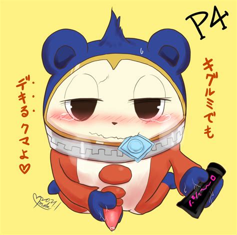 Rule 34 Absurd Res Anthro Atlus Bear Blue Ears Blush Bodily Fluids