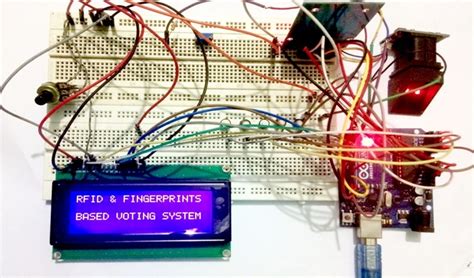 Fingerprint And Rfid Based Voting Machine The Ieee Maker Project