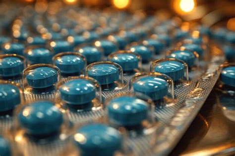 Premium Photo Blue Drugs Or Medicines Design Professional Photography