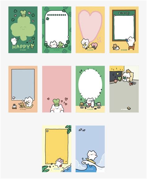 Cat Themed Notepad V3 Note Pad Design Cute Stickers Cute Drawings