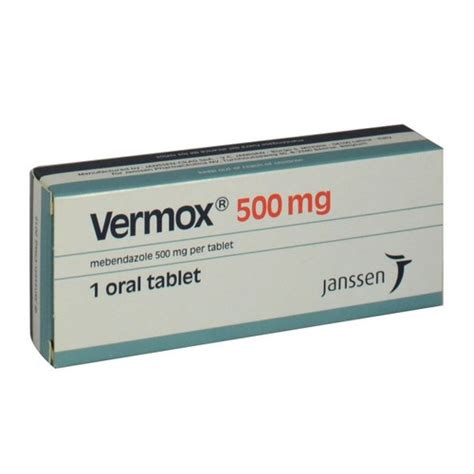 Vermox Tablet 500mg Whs