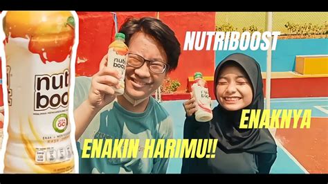 Iklan Nutriboost Orange Flavor And Strawberry Flavor