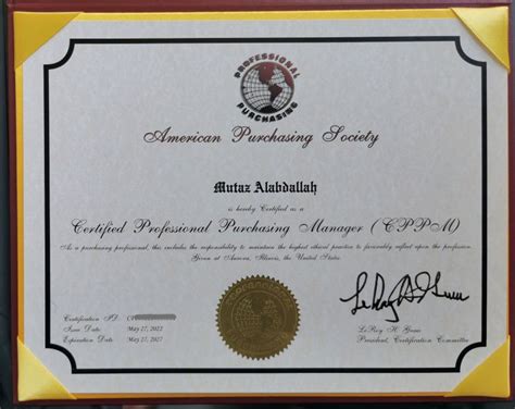 Cpp Cppm Procurement Mutaz Alabdallah Atd Aos Cpp Cppm 51