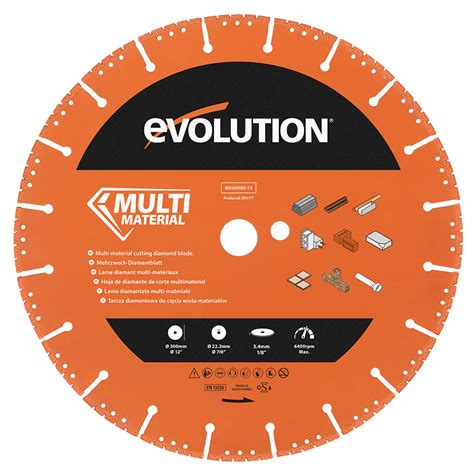 Evolution R300dct 300mm Electric Disc Cutter With Water Dust Suppress