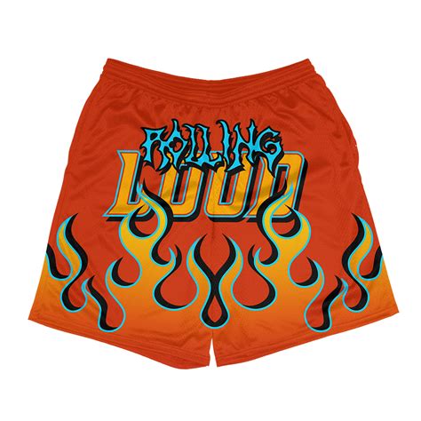 Rl Flame Shorts Toronto 2022 Rolling Loud