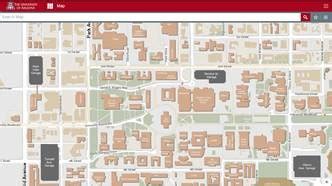 The University Of Arizona Campus Maps