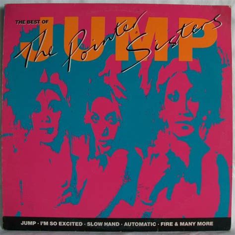The Pointer Sisters Jump The Best Of The Pointer Sisters Vinyl Lp Compilation 1990