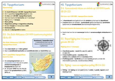 Graad 10 Geografie Opsommings Kwartaal 1 Verken