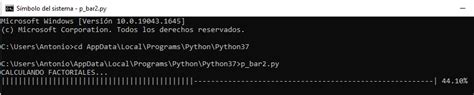Mostrando Barra De Progreso En El Terminal Con Python El Programador Chapuzas