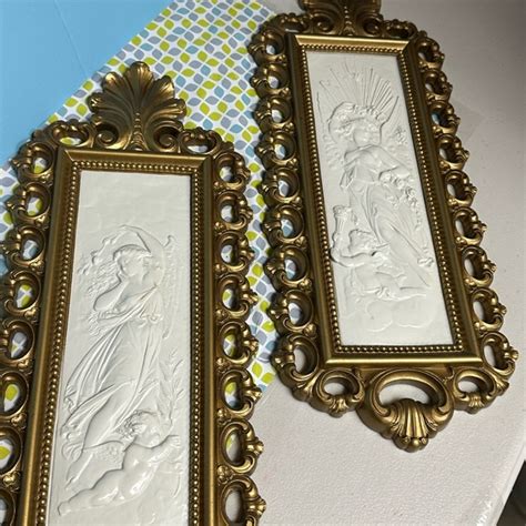 Home Interiors Wall Decor Vintage Homco Wall Plaques Hollywood