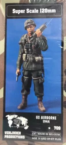 Verlinden Usa Paratrooper 1944 120mm Vintage Modeling Ebay