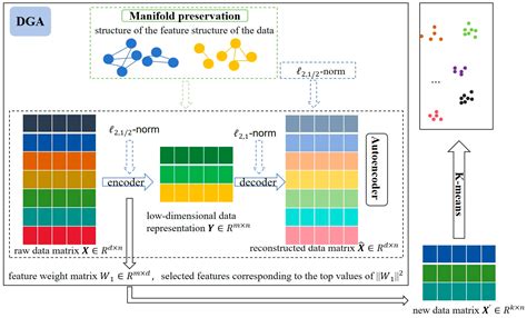 Unsupervised Feature Selection via a Dual-Graph Autoencoder with l2,1/2-Norm for [68Ga]Ga ...