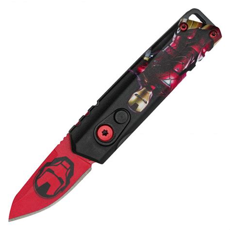 5 Hero Push Button Knife